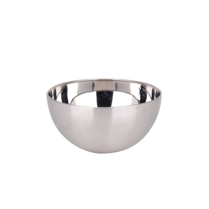 Saladier en inox Silver - Diam. 15 cm - Argent - Cdiscount Maison