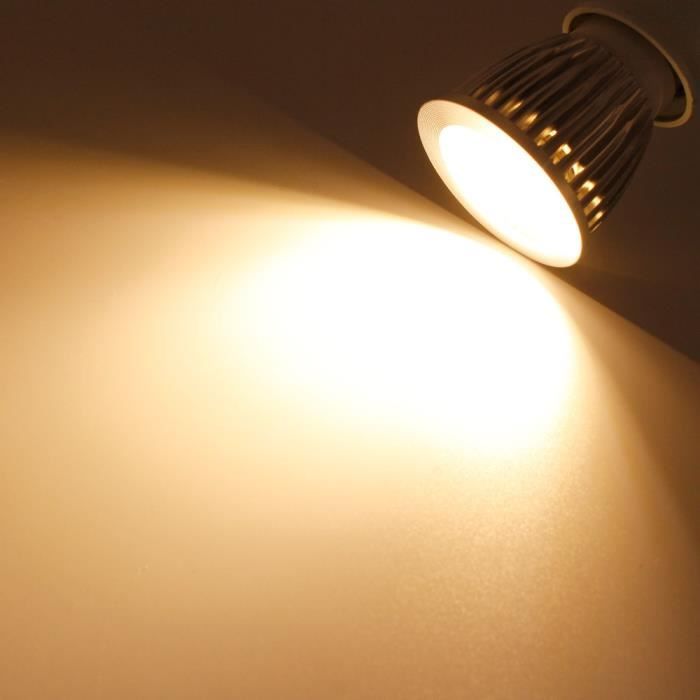 Ampoule Led Blanc Chaud 9w Pas De Ampoule De Projecteur Cob Gu10 9w