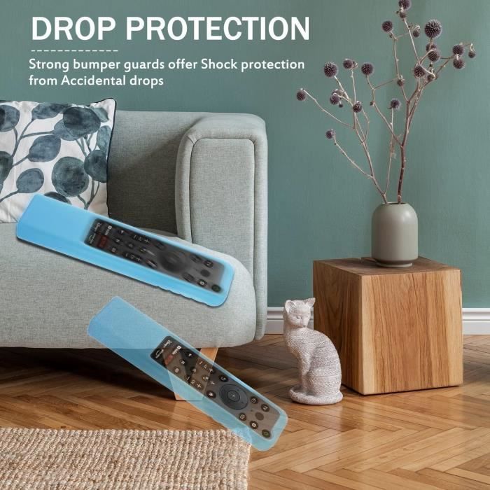 Housse Étui De Protection En Silicone Compatible Avec Télécommande Sony Bravia Xr Rmf-Tx800P ...