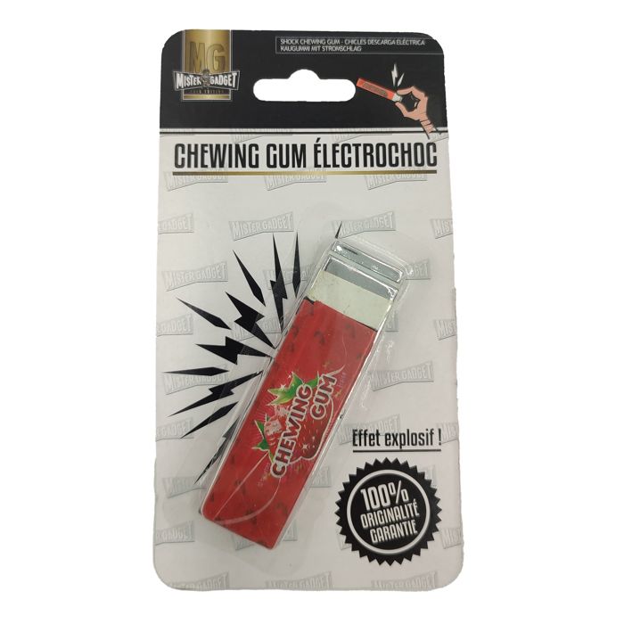 Chewing-gum Électrique Petite Décharge - Dimensions : 7,8 x 2 x 1,2 cm ...