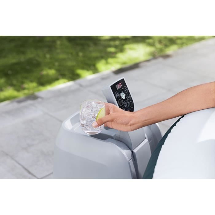 Spa gonflable BESTWAY - Lay-Z-Spa Miami - 140 airjets - 196 x 66 cm - 4 ...