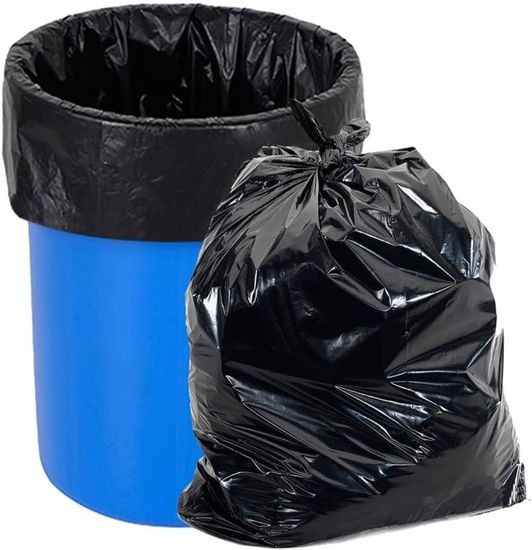 Sac Poubelle 240 Litres Lien Coulissant Poubelle Haute,Sac Poubelle Ultra Resistant,Sac Poubelle ...