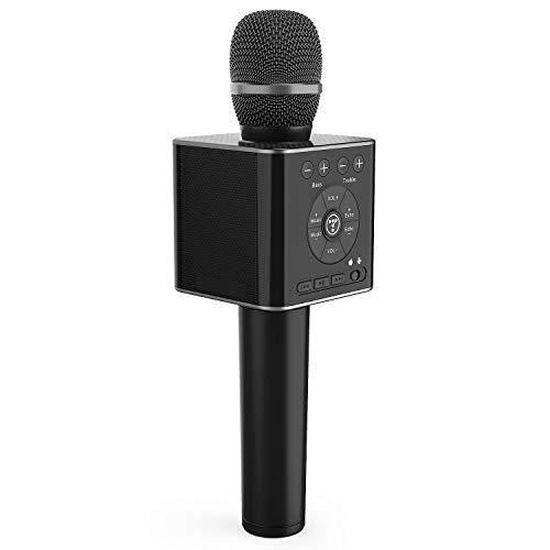 TOSING 04 Micro Karaoké Bluetooth,10W Microphone Karaoke Sans Fil ...