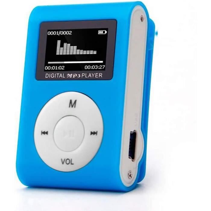 Mini lecteur mp3 player tf clip usb prend en charge 32 go micro sd ...