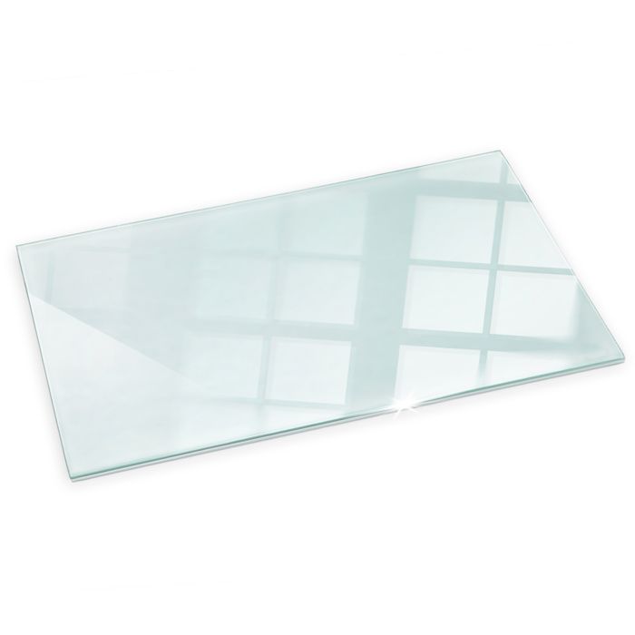 Plaque de protection 140x70 Rectangulaire en Verre Transparent Plaque ...