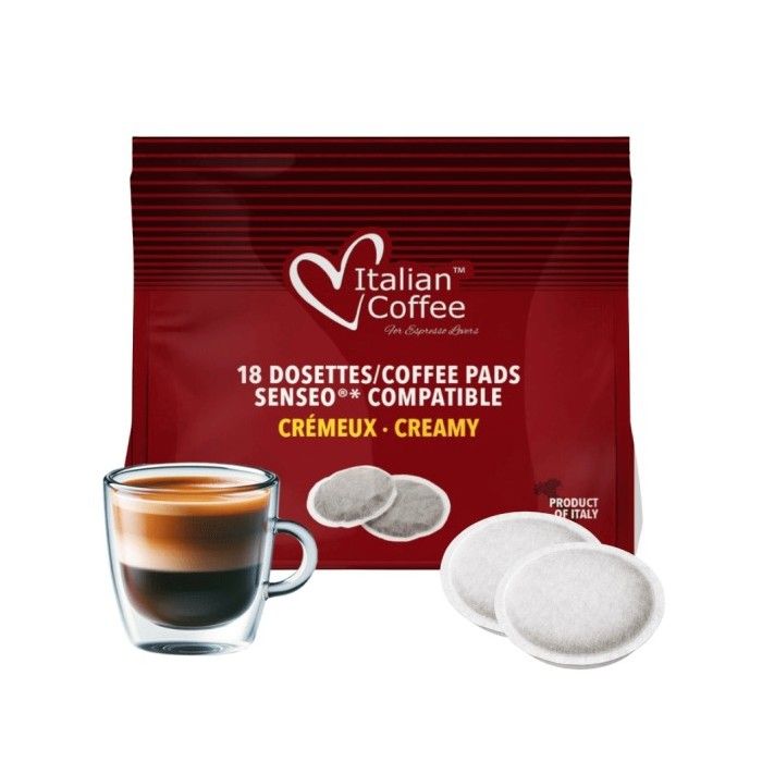 Café Cremoso, 180 dosettes compatibles Senseo, 10 boîtes de 18 - La ...