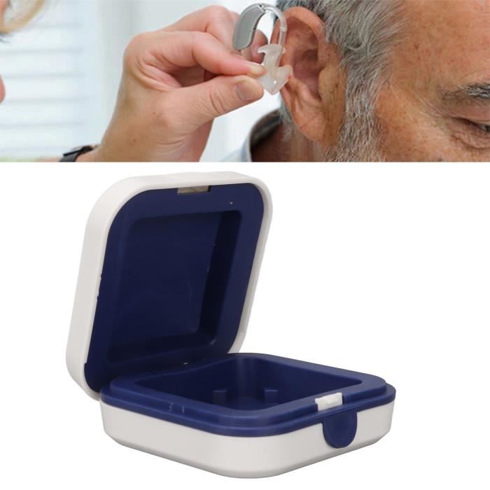 Atyhao Boîtier de prothèse auditive Portable Prothèse auditive Boîte de ...