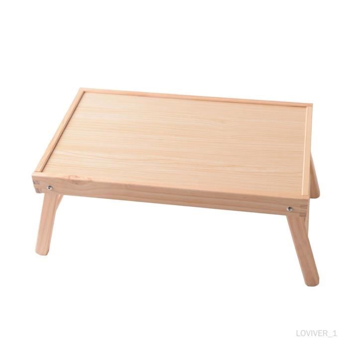 Table de plateau de 1 pièces plateau de collation table Portable pour ...