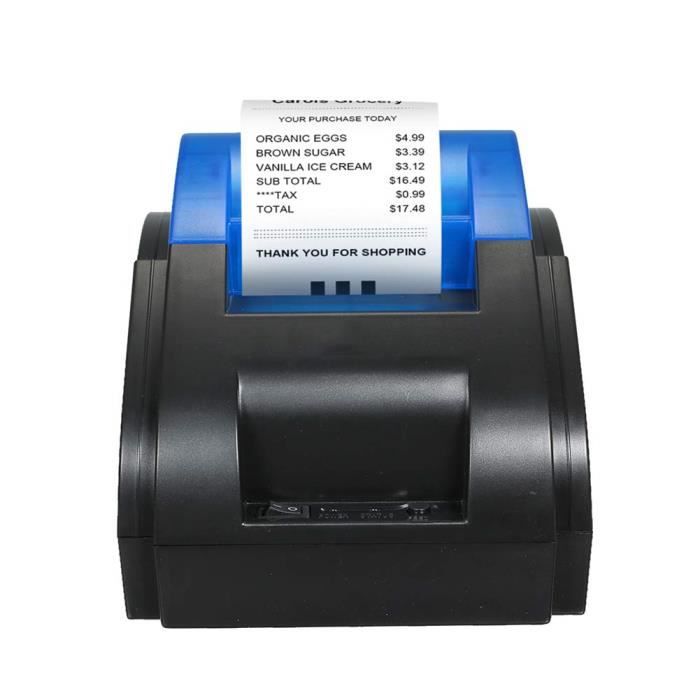 Imprimantes jet d’encre et laser 58mm USB-Bluetooth-Thermal Label ...