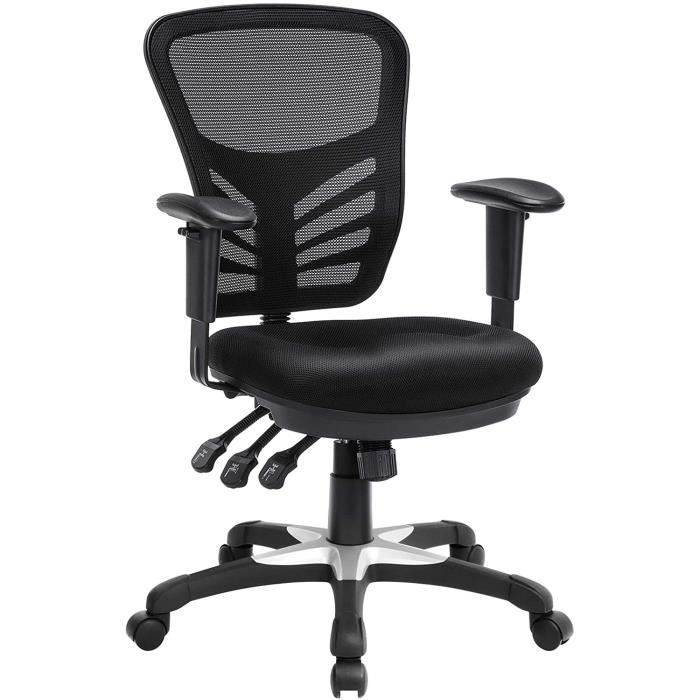 SONGMICS Siège de Bureau Pivotant Fauteuil Ergonomique en Maille ... SONGMICS Siège de Bureau Pivotant Fauteuil Ergonomique en Maille ...