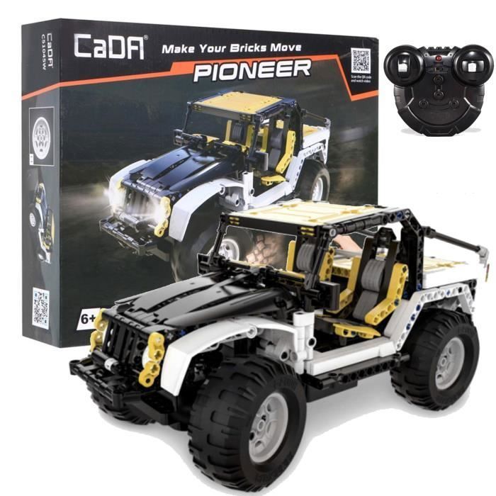 Cada Blocks Pioneer véhicule RC télécommandé 542 pièces C51045W ...