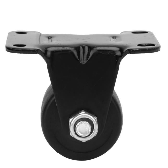 Cikonielf roulette de chariot 4 roulettes en nylon de 2 pouces Roues à ...