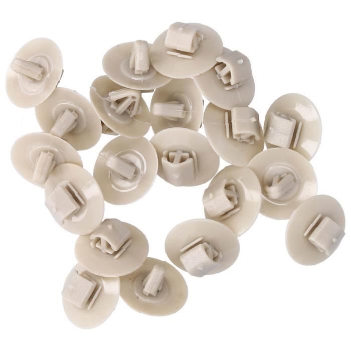 EBTOOLS Attache de bandes de porte 20 pièces Clip de panneau de ...