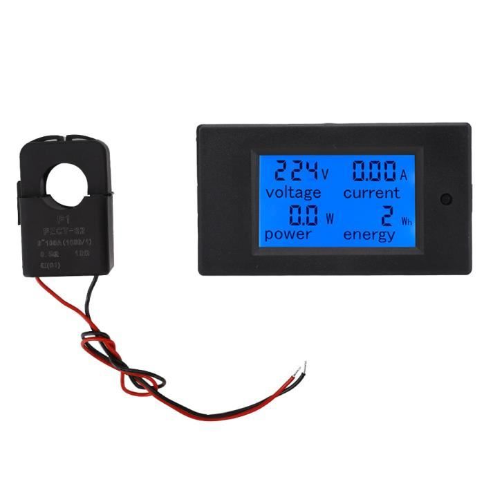 Fdit Moniteur d'alimentation Multimètre d'énergie de courant de tension ...