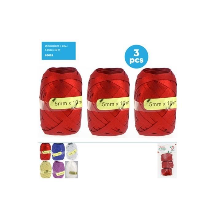 Sachet de 3 Bolducs à paillettes - couleur aléatoire 8,000000 Aléatoire ...