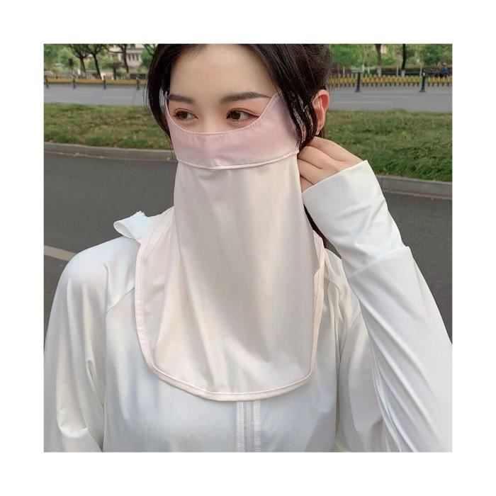 FYDUN UV Face Cover Face Neck Flap Cover Ice Floss UV Sun Protection ...