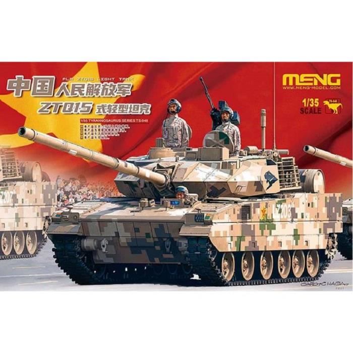 MENG - Maquette Char Pla Ztq15 Light Tank Meng Ts-048 1/35ème Maquette Char Promo - Ref : 12635 ...