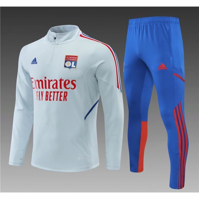 Taille:14-15 ans -Olympique Lyonnaiss Survêtement de Foot Training fit ...