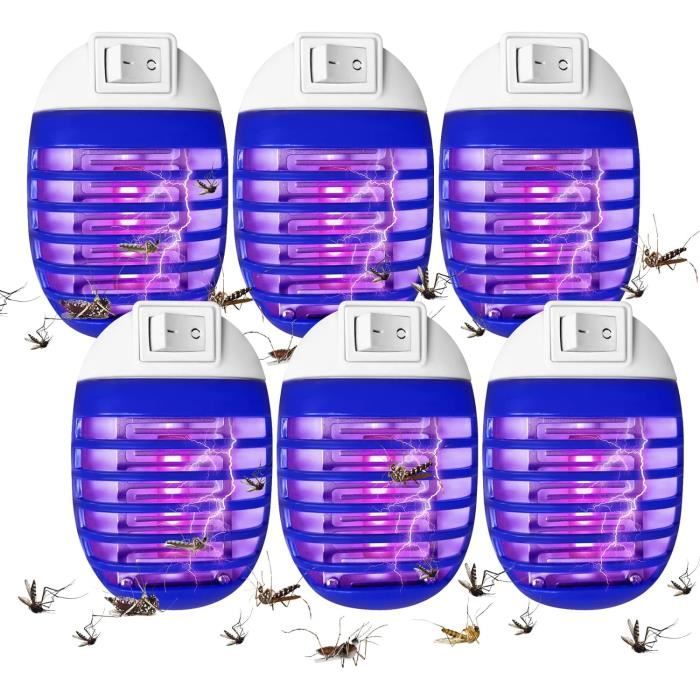Lampe Anti-Moustiques, Anti-Insectes, Électrique, Prise De Courant Uv ...