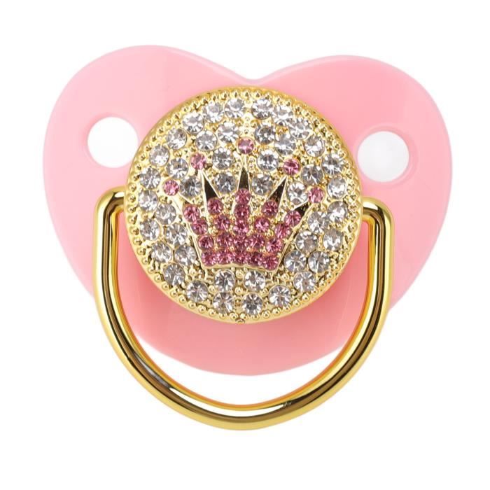 TMISHION Sucette pour bébé Bling Sucette pour bébé Sucette nouveau-né ...