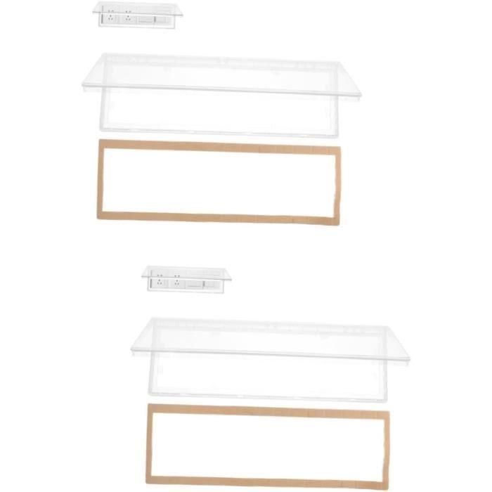 2 Pièces Boîte De Prise Prise Électrique Extérieure Couvre Boîte De ...