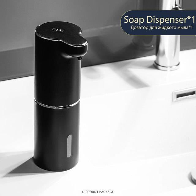 Distributeur automatique de savon,Black Soap Dispenser--Distributeur De ...