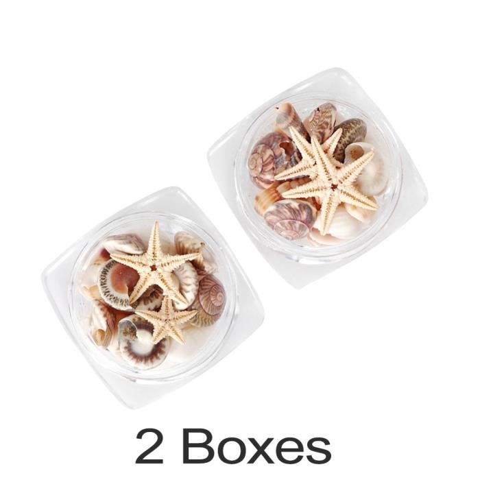 Perles de Coquillage Blanc pour,2 box--Mini coquilles de conques ...