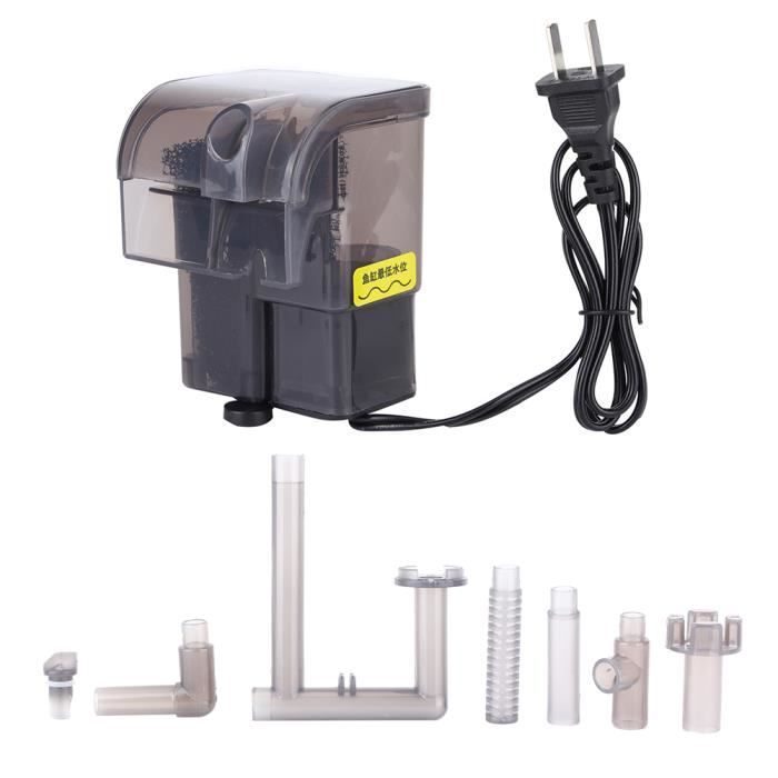 Qiilu Filtre cascade Filtre de pompe submersible pour réservoir de ...
