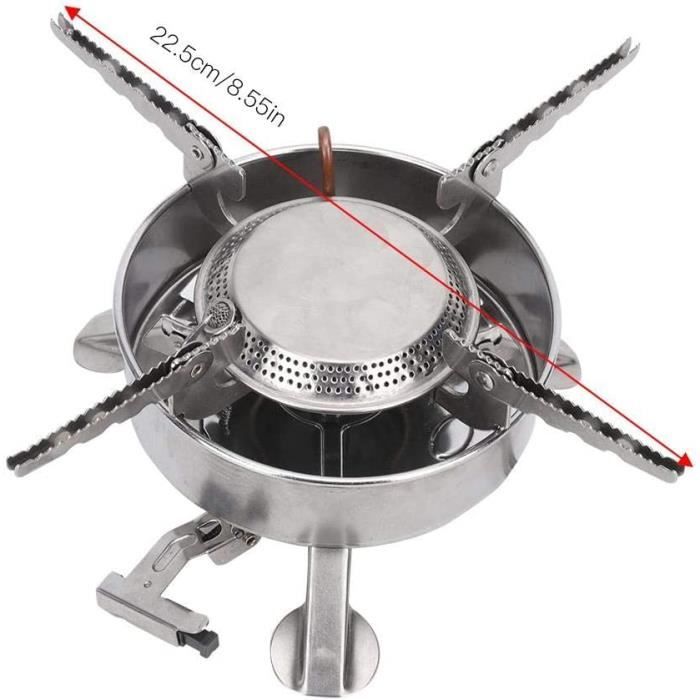 Réchaud à gaz de Camping, Réchaud à gaz extérieur Portable Réchaud à ...