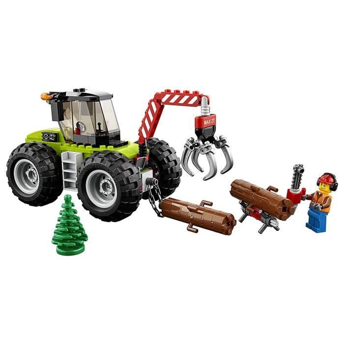LEGO® City 60181 Le tracteur forestier - Cdiscount Jeux - Jouets