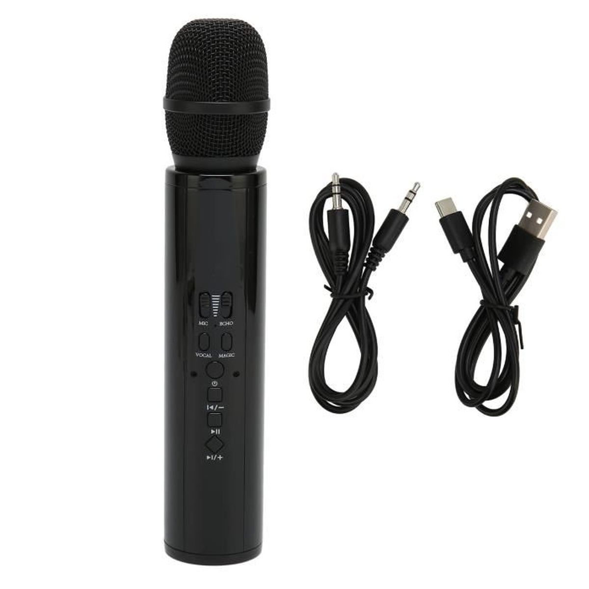 Micro karaoké Bluetooth Microphone portable Bluetooth réduction du ...
