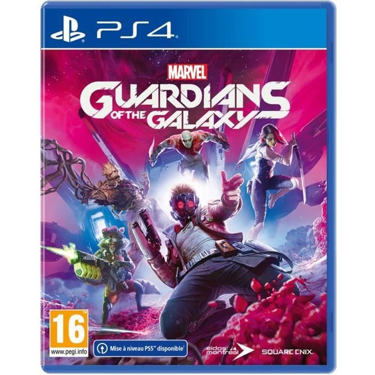 Marvel's Guardians of the Galaxy Jeu PS4 + Flash LED (ios,android ...