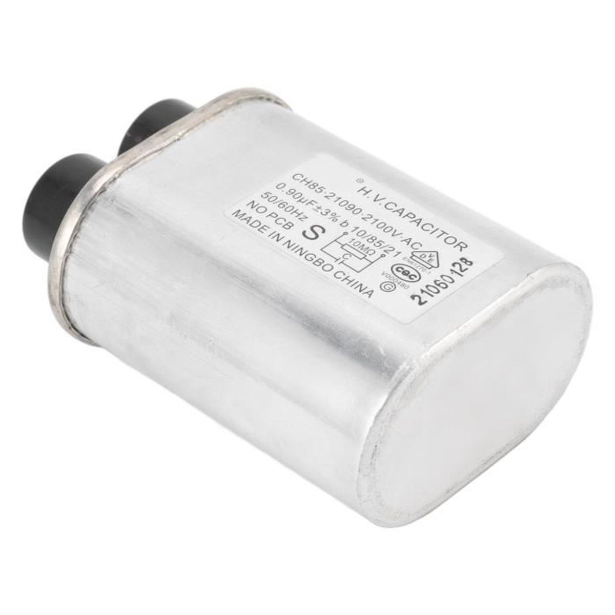 XIT - Condensateur haute tension micro-ondes en acier inoxydable 0.9UF ...