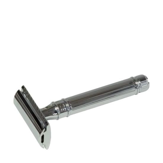 Edwin Jagger Chromé Détail Lined Double Edge Safety Razor DE89L-BL ...