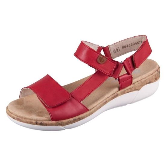 Chaussures REMONTE R685533 Rouge - Femme/Adulte Rouge - Cdiscount Prêt ...