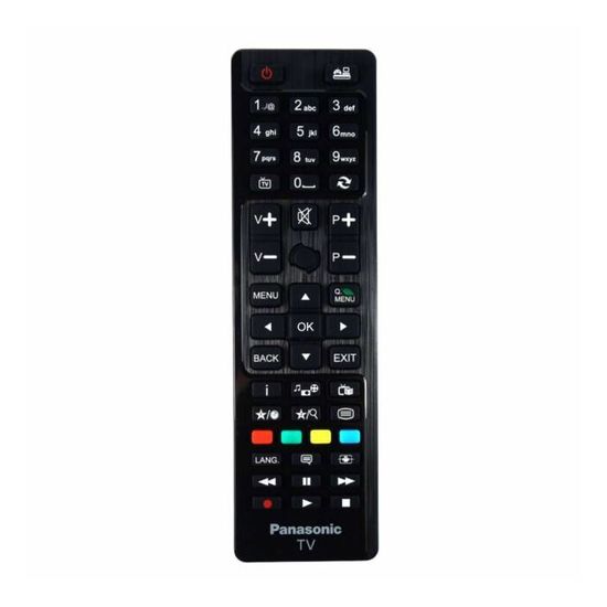 Télécommande TV d'origine 30089238 pour Panasonic TX-24CW304, TX ...