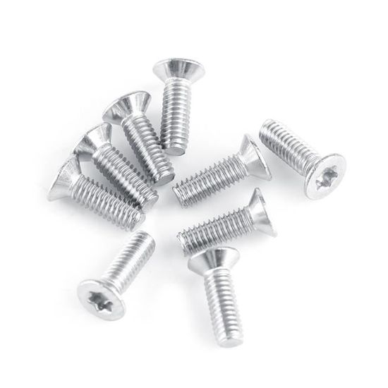 Zerone Vis étoile Fixation de vis à métaux à tête plate en acier ...