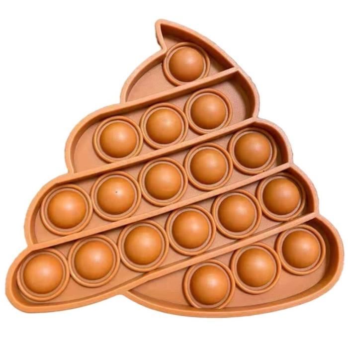 Jouets anti-Stress en forme de caca de dessin animé pour enfant, balle ...