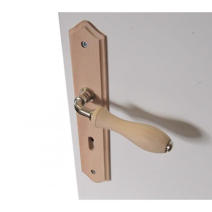 2 poignées de porte Bois trou de clé, bois entraxe 195 mm - Cdiscount ... 2 poignées de porte Bois trou de clé, bois entraxe 195 mm - Cdiscount ...