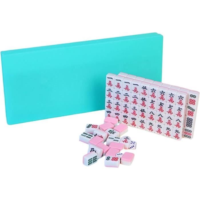 Mah Jong Game Set Avec Étui De Transport Table De Divertissement Jeu De ...