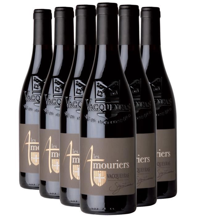 Vacqueyras Signature Rouge 2022 - Bio - Lot de 6x75cl - Domaine des ...