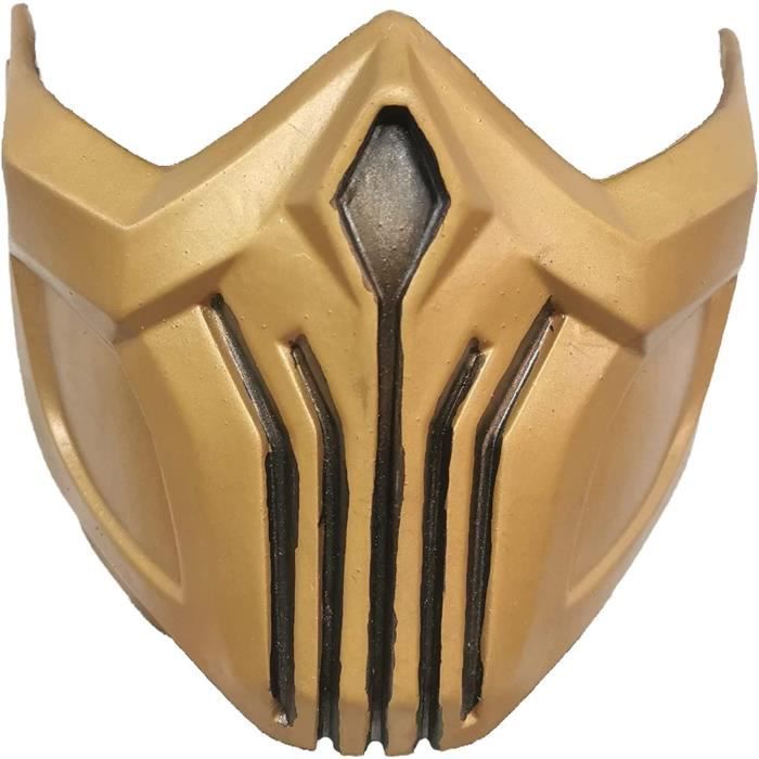 Masque En Latex Série Mk Sub-Zero-Fumée-Scorpion - Accessoires De Déguisement Pour Cosplay, Fête ...