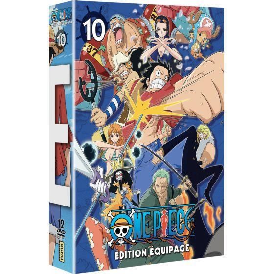 DVD - One Piece - Édition équipage - Coffret 10 - Français - Dessin ...