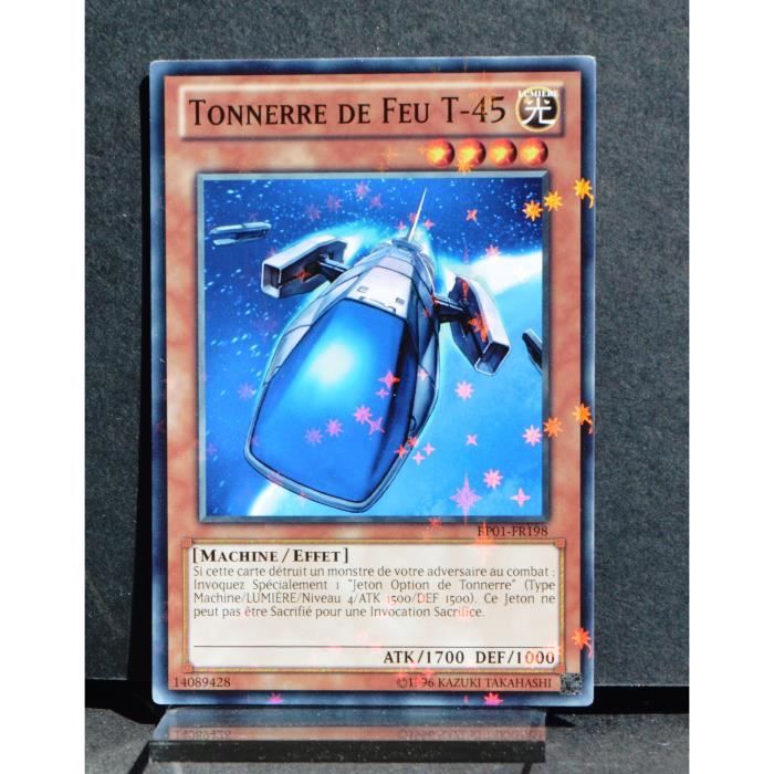 Carte YU-GI-OH BP01-FR198-ST Tonnerre De Feu T-45 NEUF FR - Cdiscount Jeux - Jouets