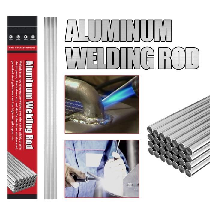 Tige à Souder En Aluminium - Basse TempéRature,Facile à Fondre,Professionnel éLectrodes De ...