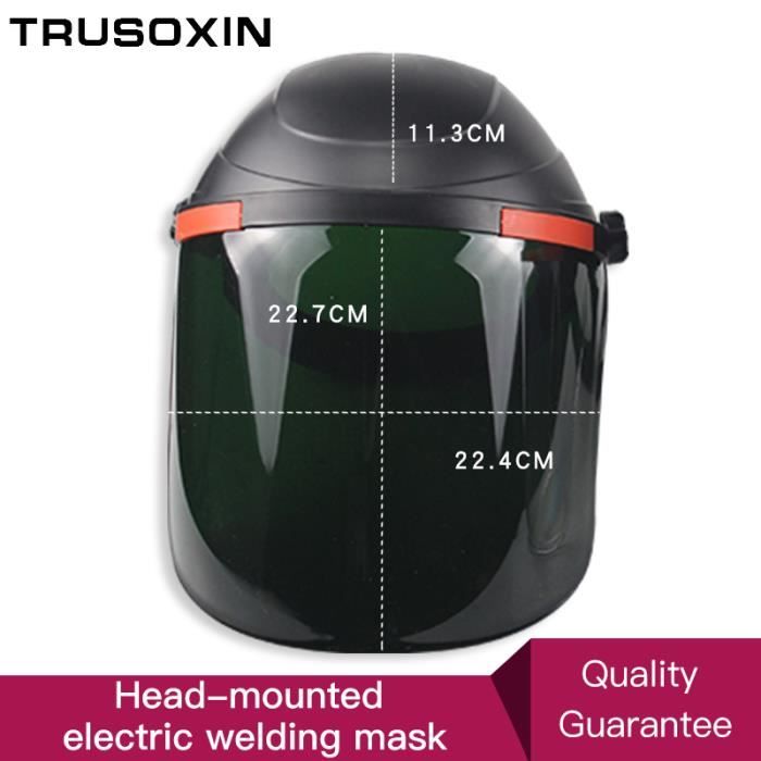 Masque de soudure,Casquette de protection pour soudage, chapeau de ...