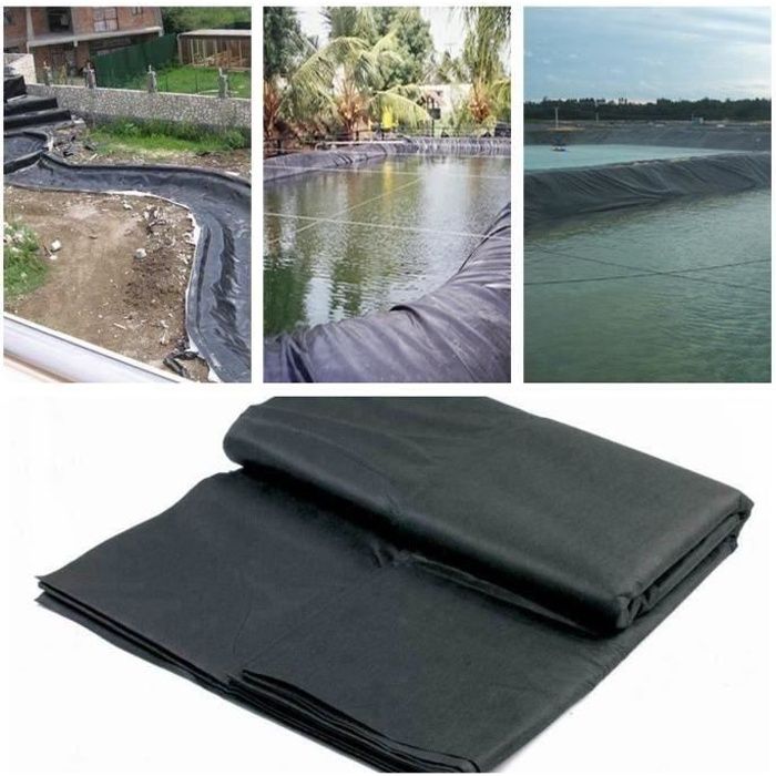 Bâche bassin-5X4M-Epaisseur 0.12mm-PVC Membrane Imperméable Réservoir ...