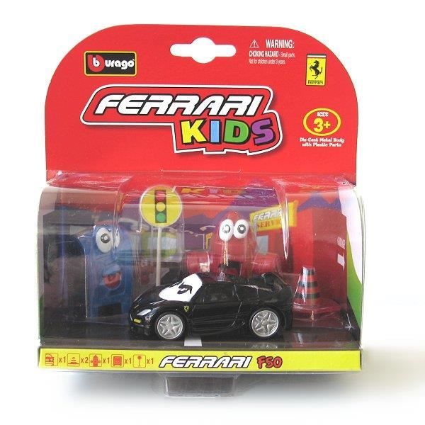 Modèle réduit Ferrari Kids : F50 noire avec acc... - Cdiscount Jeux ...