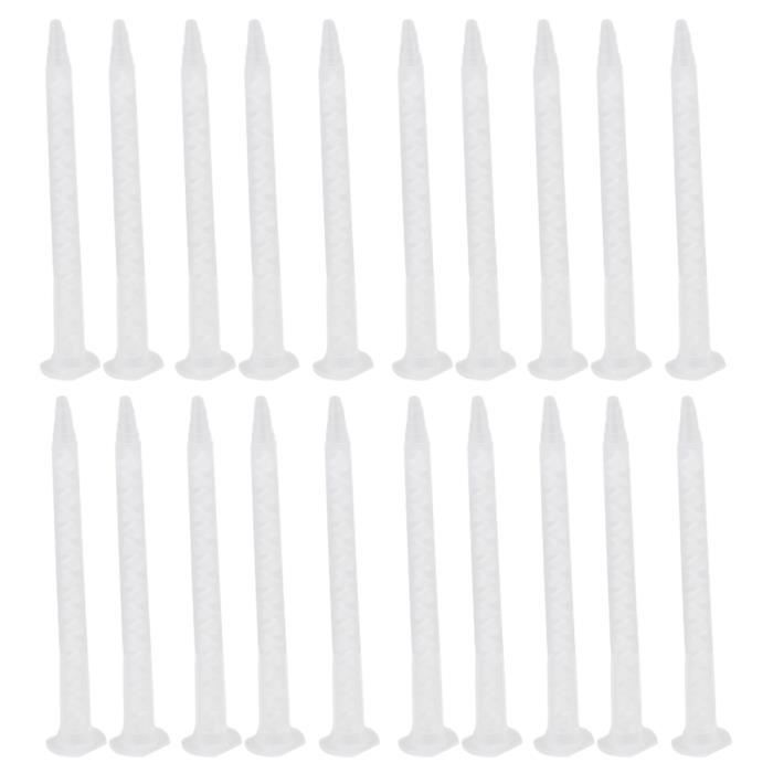 20 x MA5.4-17S Buse mélangeuse statique pour Duo Pack Epoxies 50ml ...