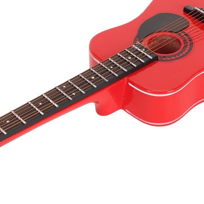 SAL Modèle de guitare électrique miniature Violon Miniature en Bois ...